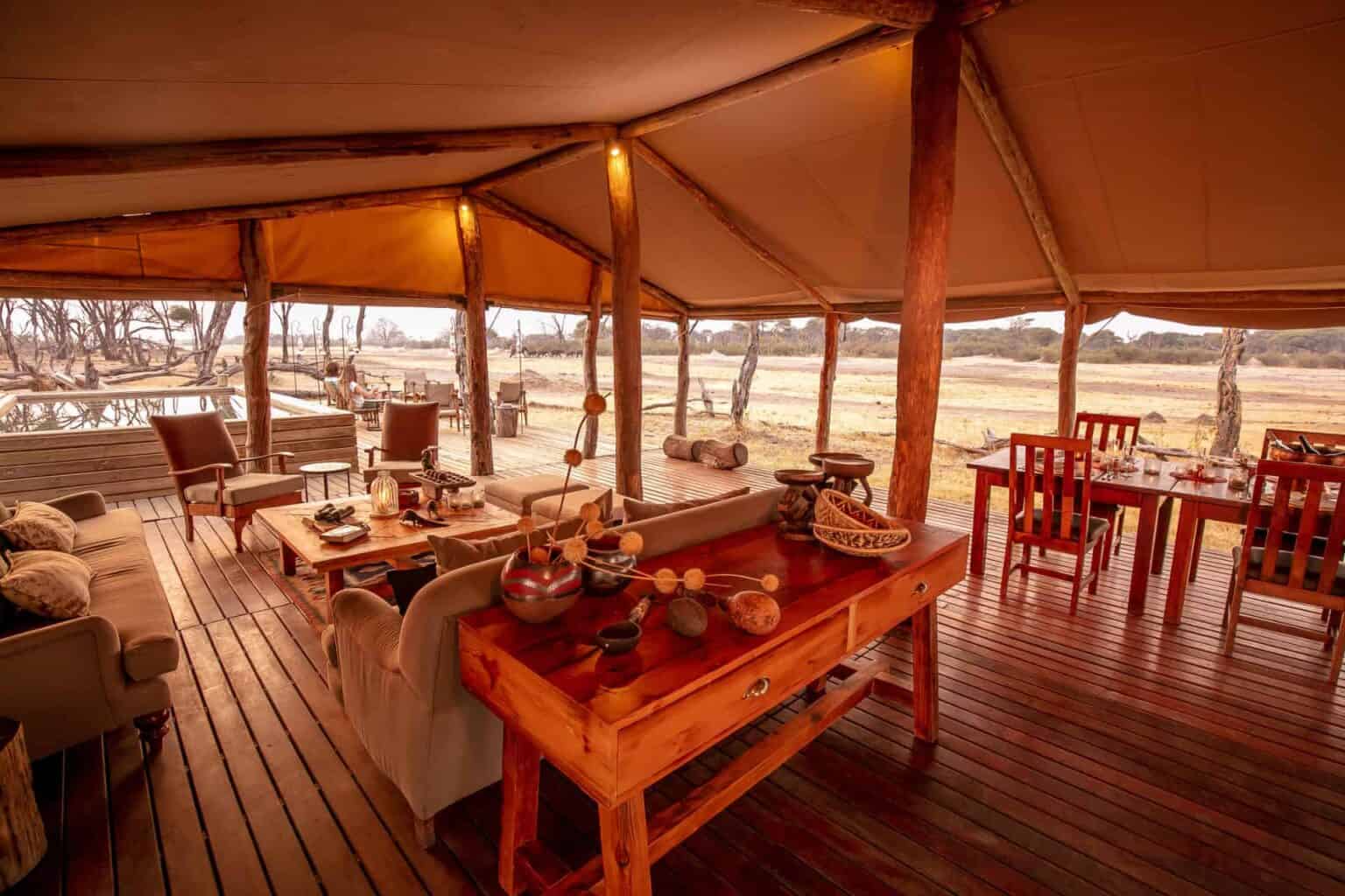 The Hide - Luxury Hwange Safari Camp Zimbabwe | The Hide offers a life ...